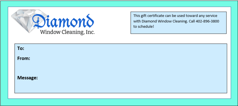 Diamond Window Cleaning - Our Services - Window Cleaning Omaha/Lincoln